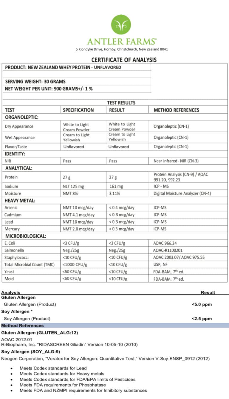 Exploring the Truth: Antler Farms Whey Protein Isolate Review (2025 ...