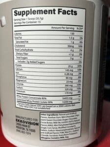 Ekkovision Protein Powder Review: Trust This Review, Not Trent’s Vision ...