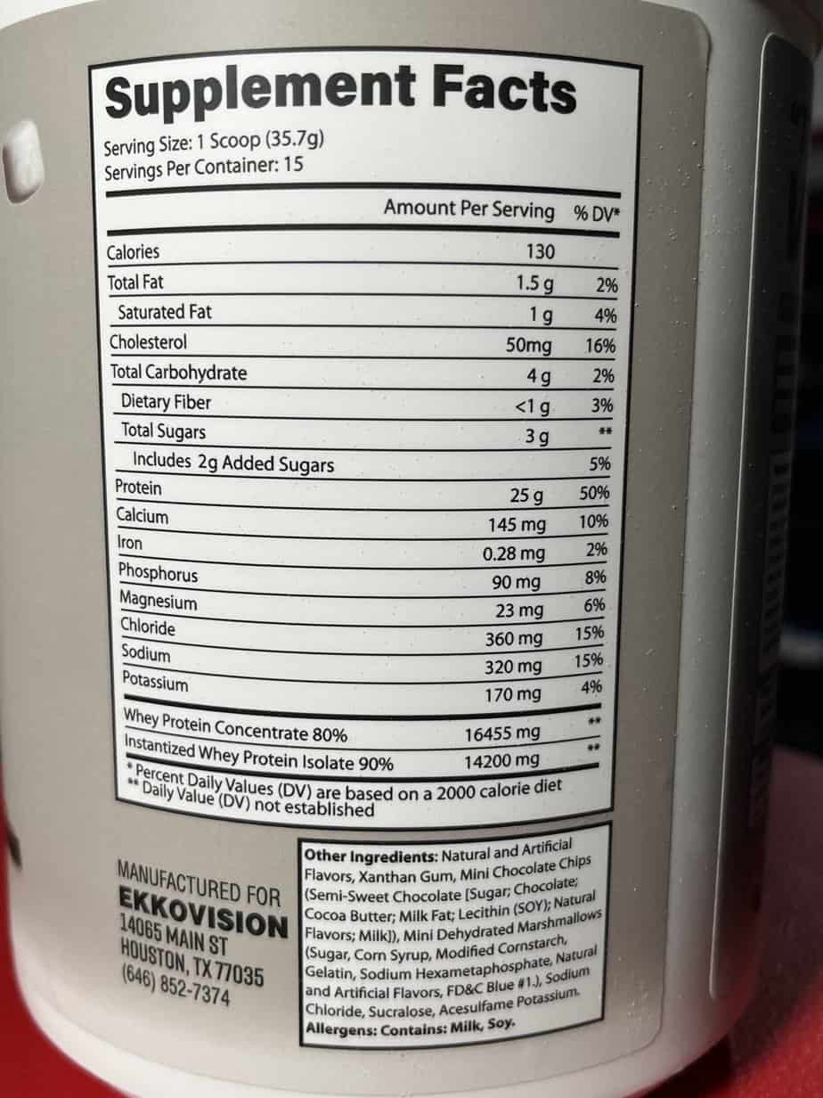 Ekkovision Protein Powder Review: Trust This Review, Not Trent’s Vision ...