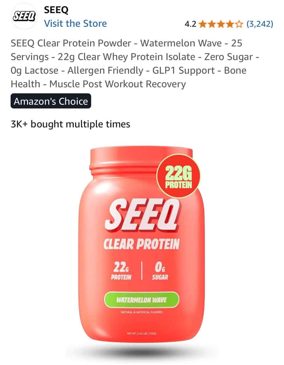Seeq Protein Review: $49 for Juice? Here’s What They’re NOT Telling You ...